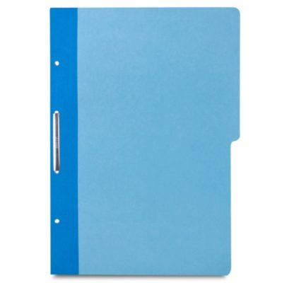 FOLDER ACCOPRESS C/BROCHE Y PERCALINA OFICIO AZUL CLARO