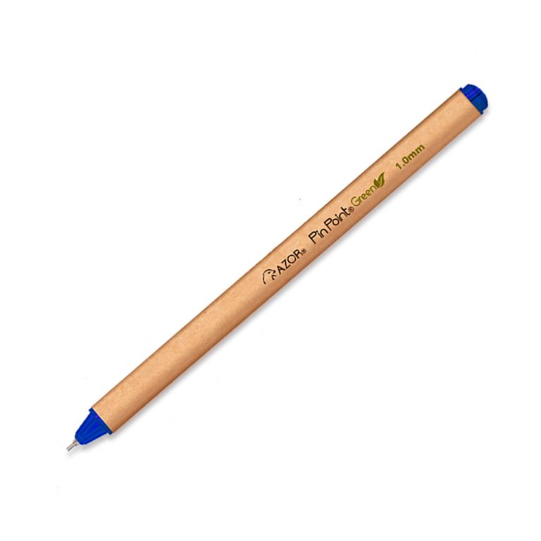 BOLIGRAFO AZOR PINPOINT GREEN MEDIANO 1.00MM AZUL C/12 PZAS 6860AZ ...