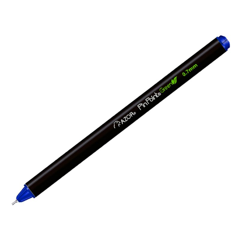 BOLIGRAFO AZOR PINPOINT GREEN FINO 0.7MM AZUL C/12 PZAS 6890AZ* - Unión ...