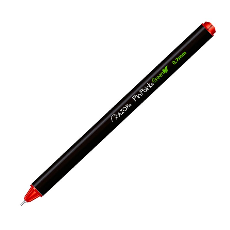 BOLIGRAFO AZOR PINPOINT GREEN FINO 0.7MM ROJO C/12 PZAS 6890RO* - Unión ...